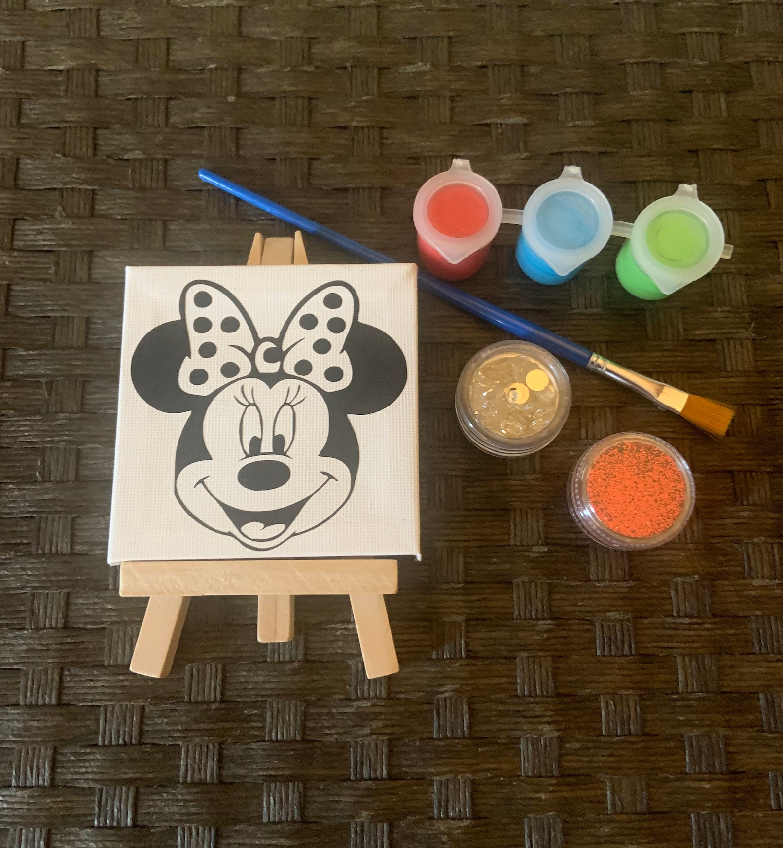 DIY Mini Painting Easel Kits/mini Easel Party Favors/paint Your Own ...