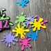 Custom Paint Splatter Birthday Cake Topper, Painting Party Decor - Etsy