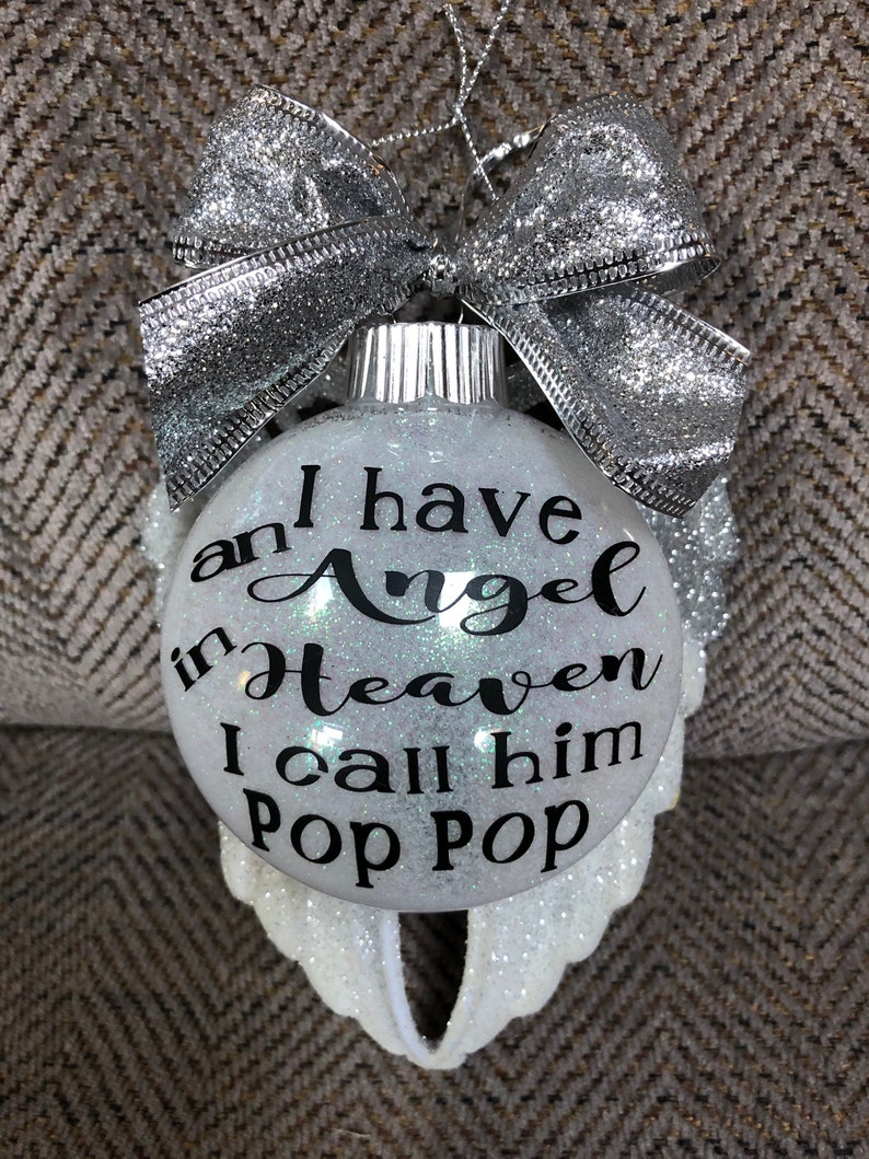 Memory Angel in Heaven Christmas Tree Ornaments/mom/dad/loved - Etsy