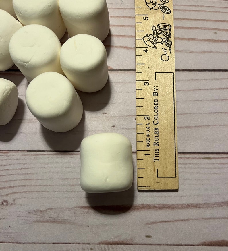 Fake Marshmallows for Crafts/fake Bake Marshmallows FIVE - Etsy