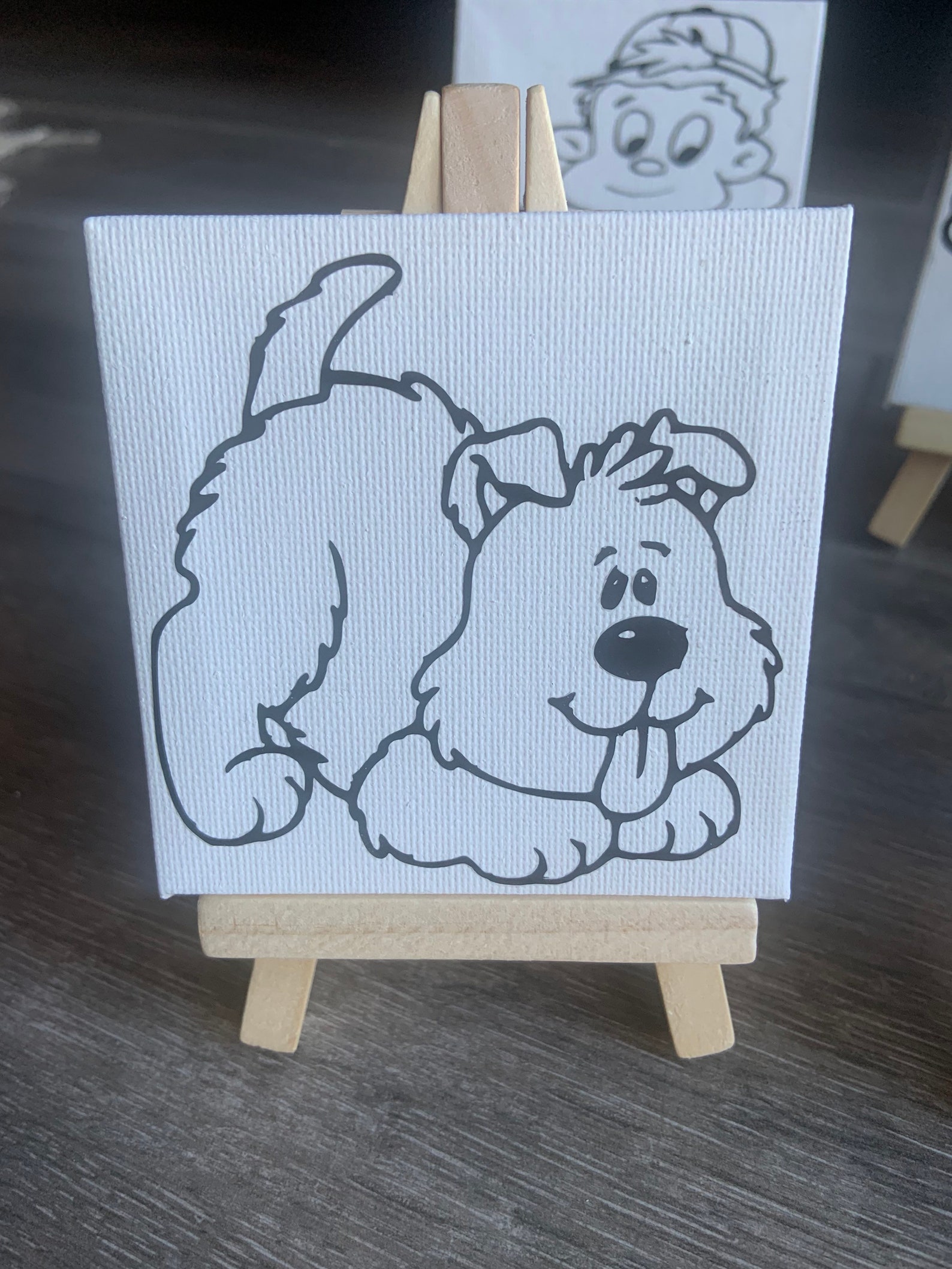 DIY Mini Painting Easel Kits/mini Easel Party Favors/paint Your Own ...