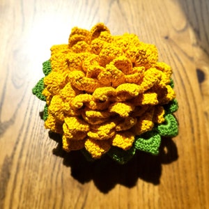 Crochet Sunflower Coasters and Basket Set Pattern, PDF Crochet Pattern ...
