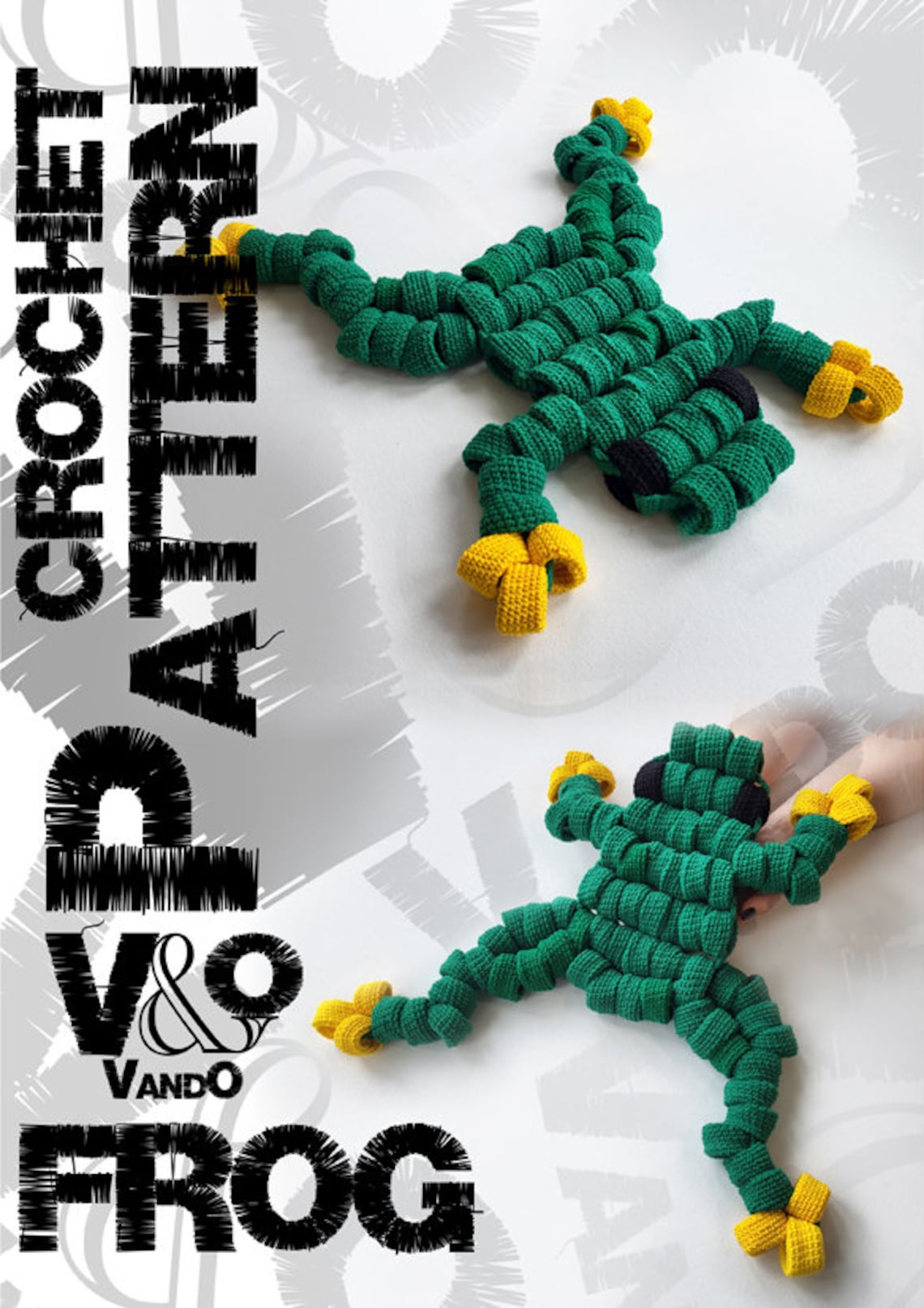 Frog Crochet Pattern Bead Frog Crochet Pattern Pony Bead Frog PDF ...