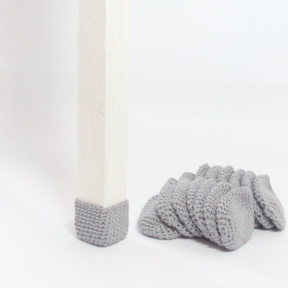Set 16 Gray Chair Leg Boots Chair Silencers Chair Socks - Etsy