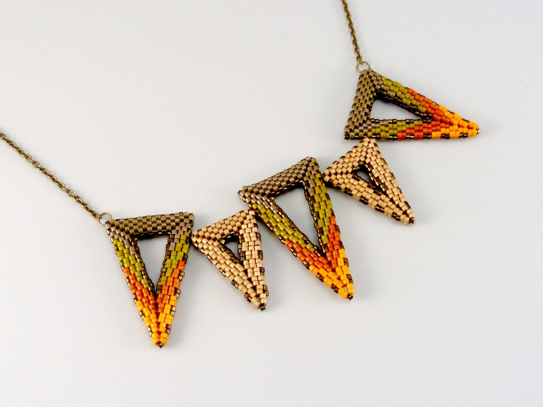 Pumpkin Necklace - Etsy