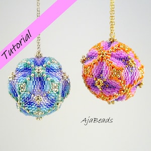 Beaded Ball 4cm With 3D Surface - Tutorial - Etsy