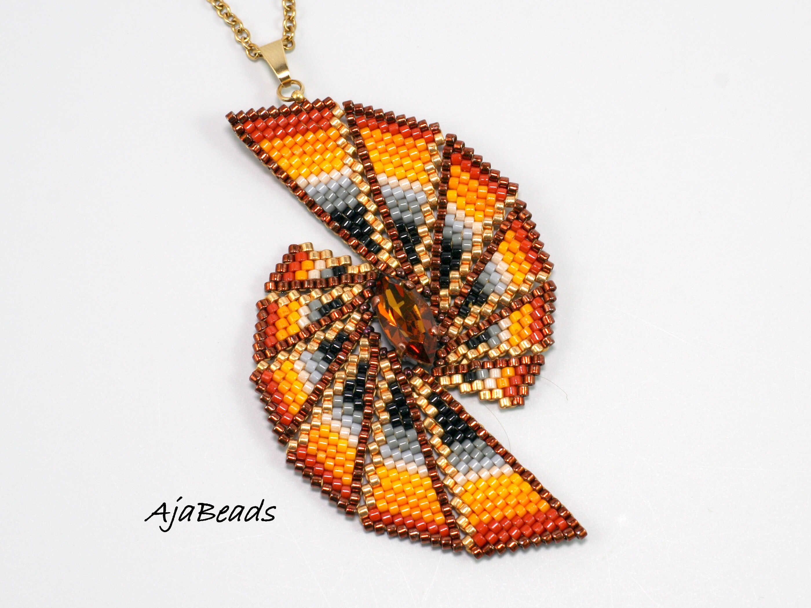 Beading Tutorial - Wings - Pendants and Earrings - Etsy