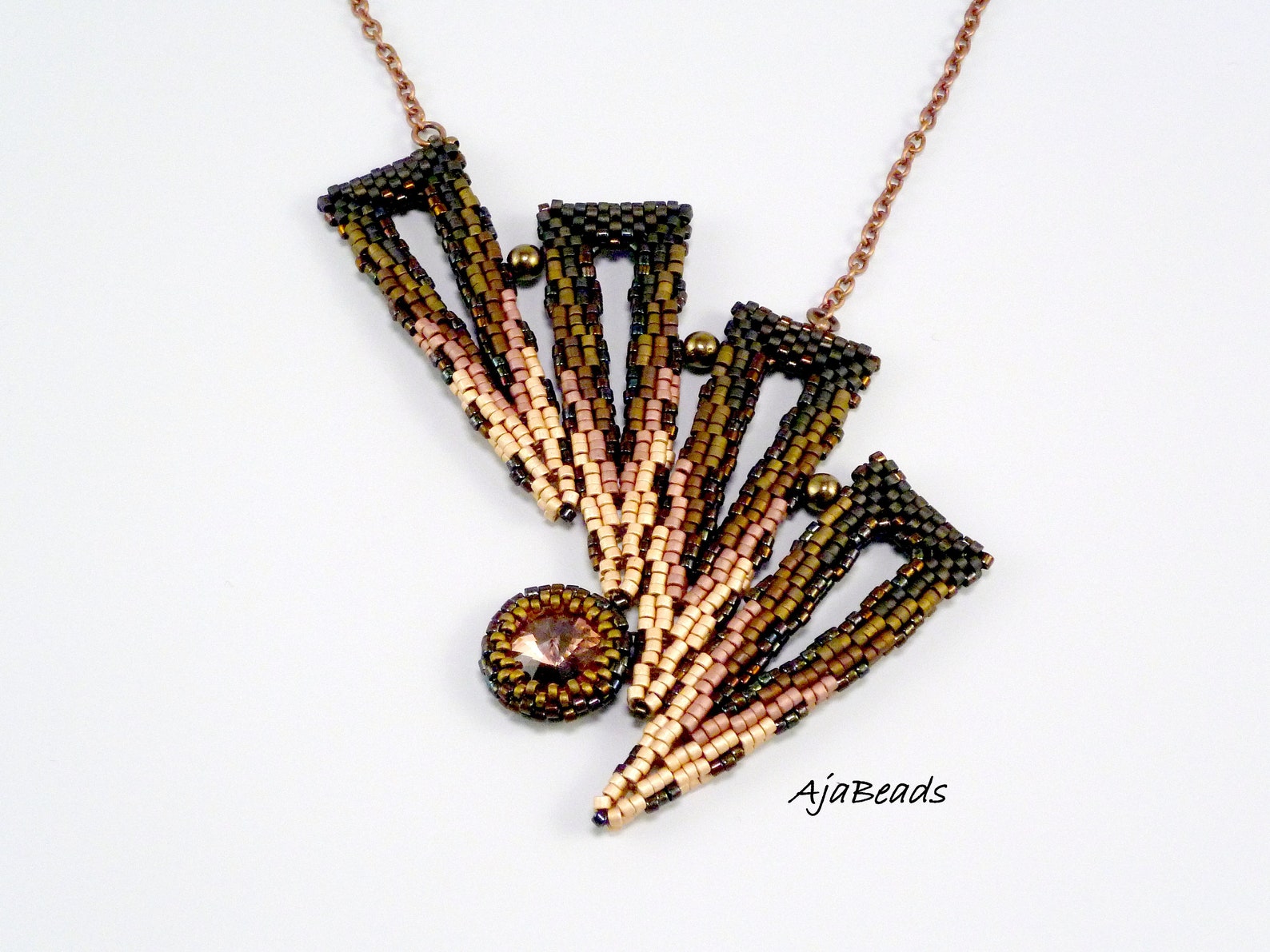 Mina Necklace Tutorial | Etsy