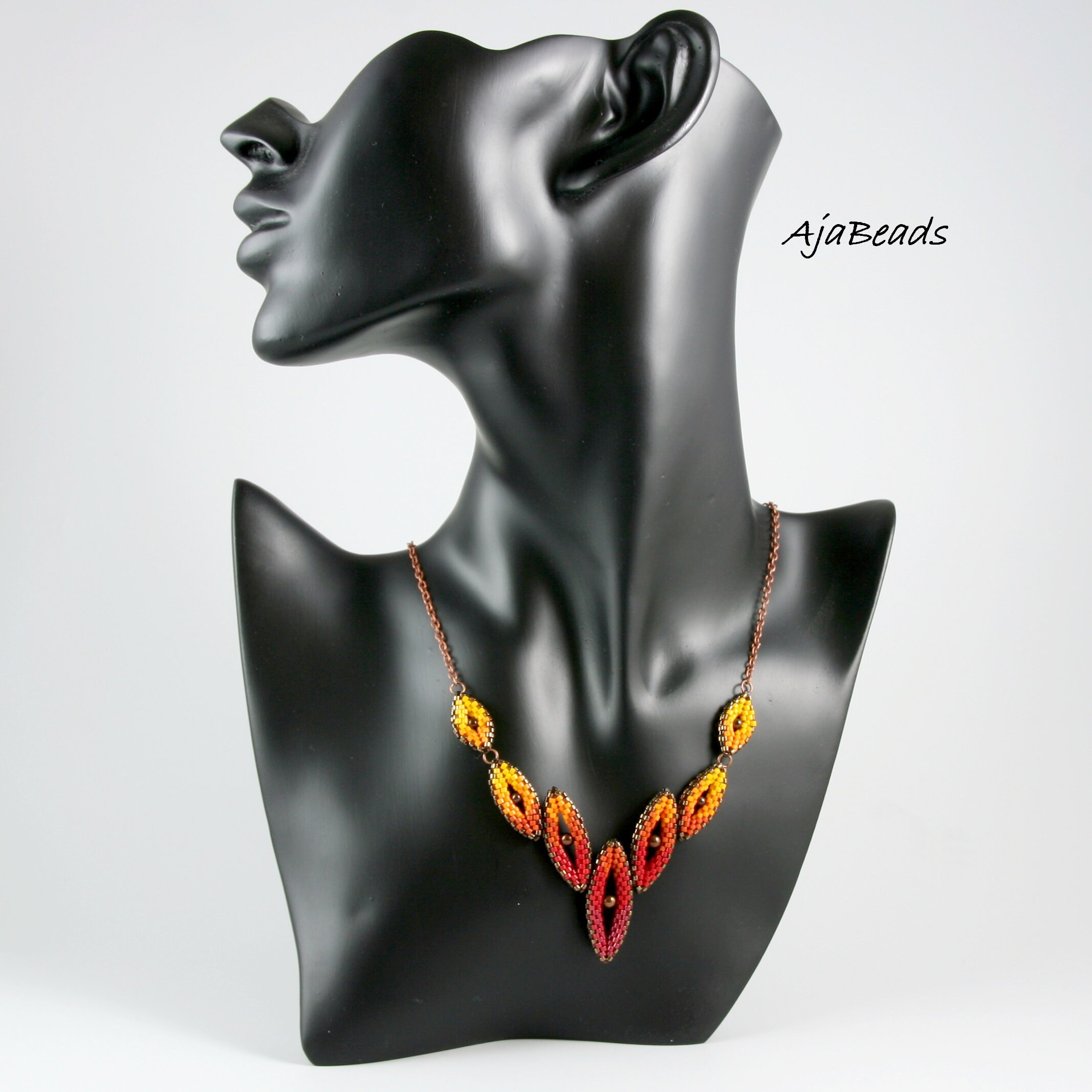 PDF Tutorial a Beaded Vicky Necklace | Etsy