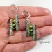Beading Tutorial - Ladder - Beaded Pendant + Earrings - Etsy