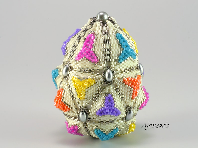 Beading Tutorial - Easter Egg - Etsy