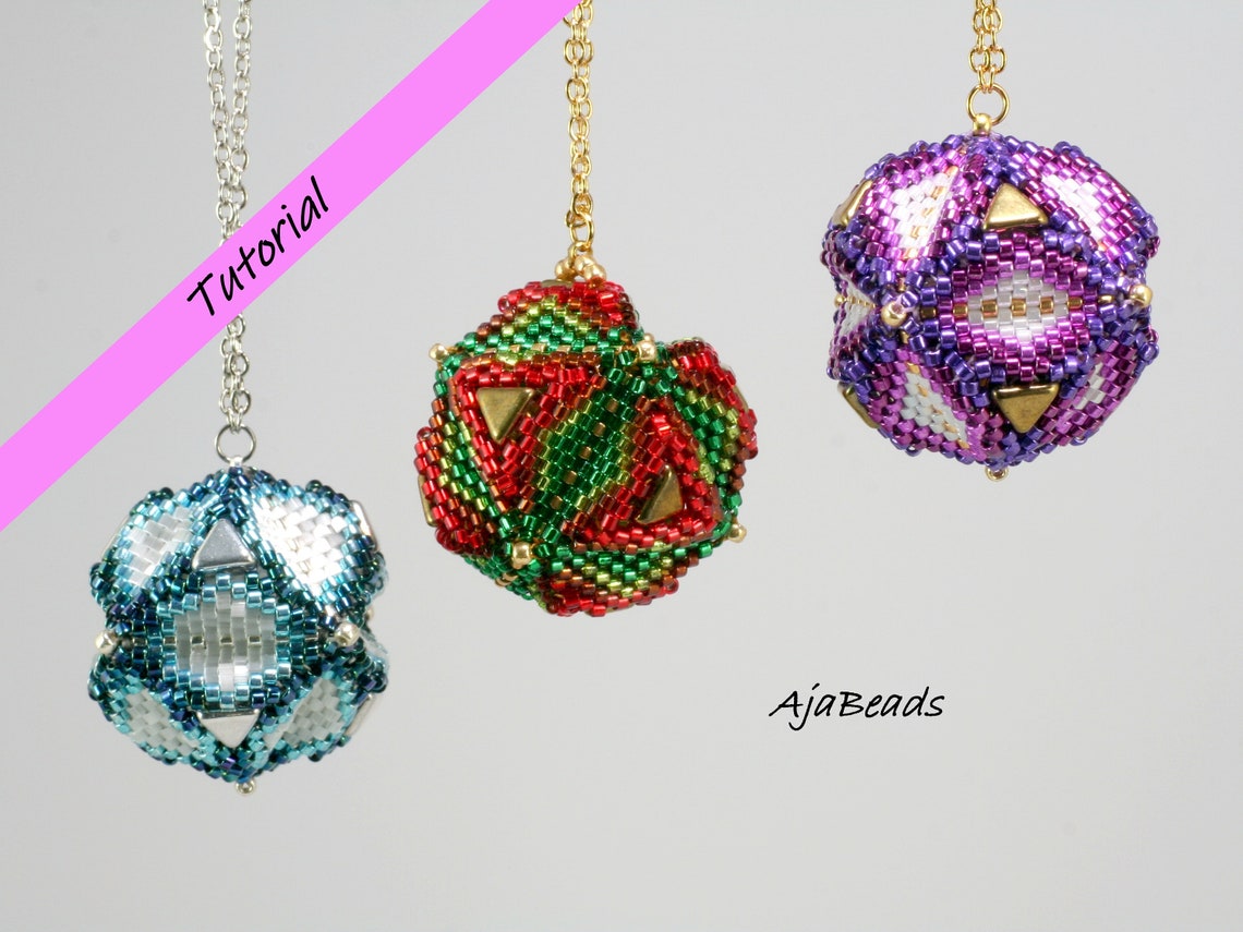 Beaded Ball - Tutorial - Etsy