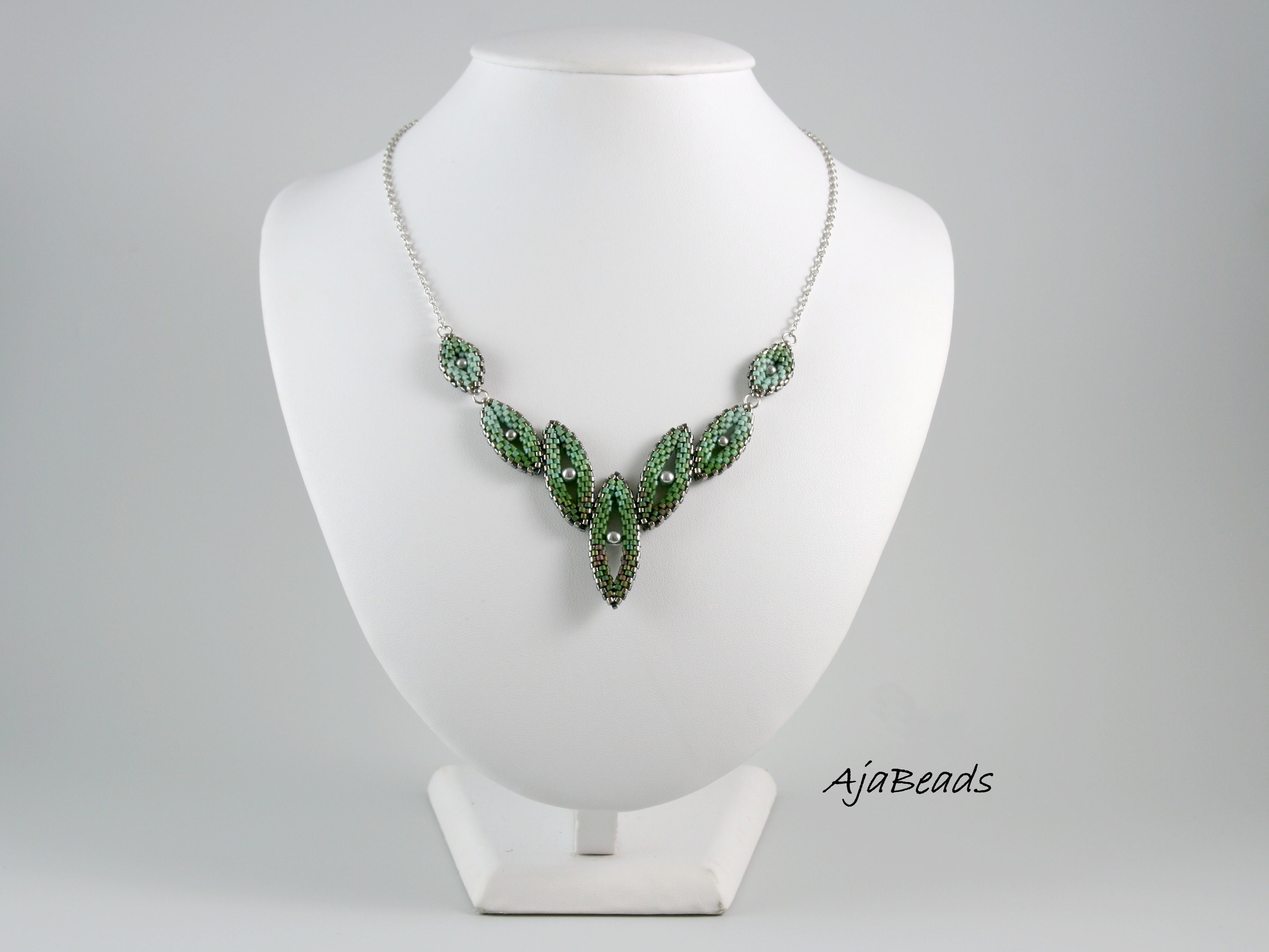 PDF Tutorial a Beaded Vicky Necklace | Etsy