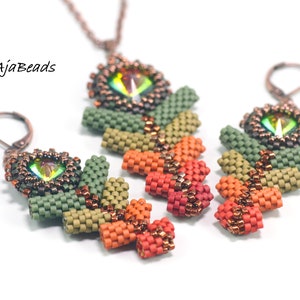 Beading Tutorial - Arrow - Pendant + Earrings - Etsy