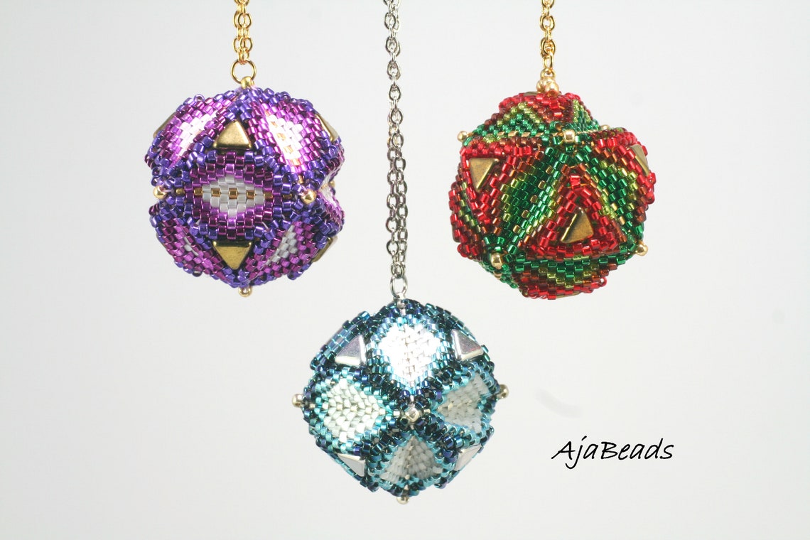 Beaded Ball - Tutorial - Etsy