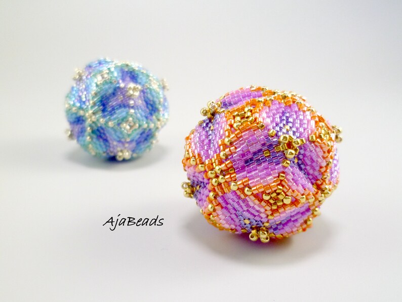 Beaded Ball 4cm With 3D Surface Tutorial - Etsy