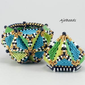 Beading Tutorial - Egg-box - Etsy