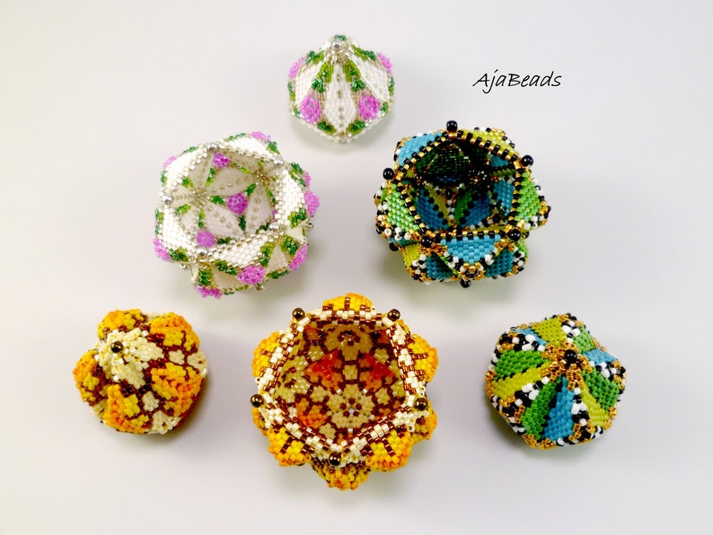 Beading Tutorial - Egg-box - Etsy Canada