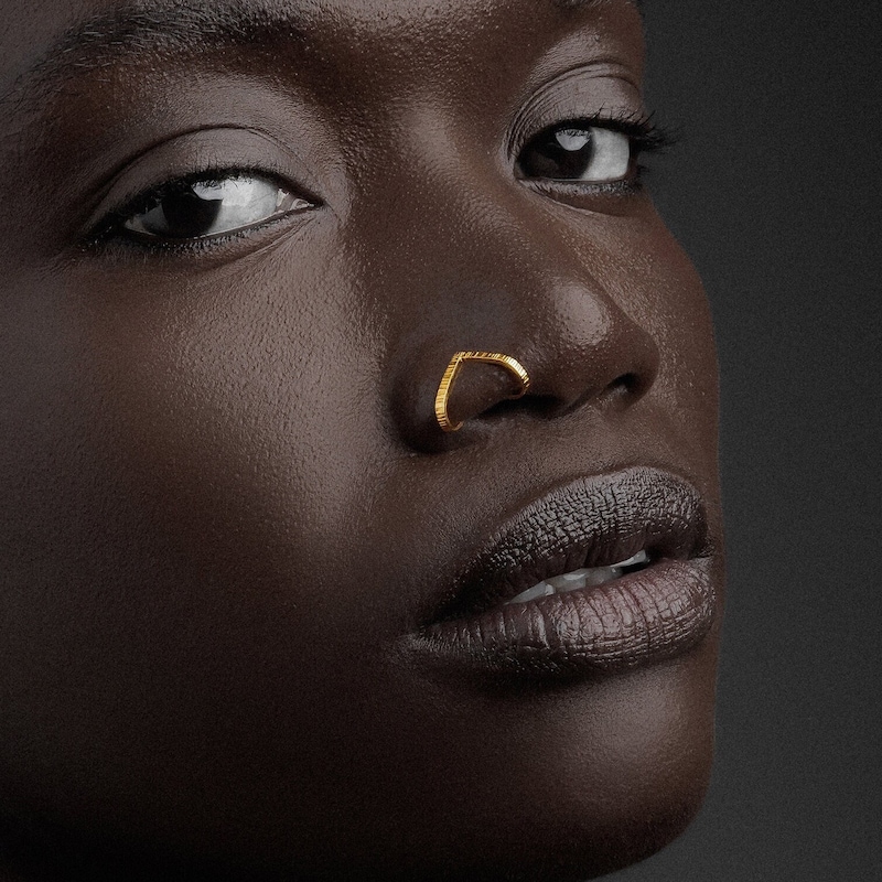 Nose Cuff Gold - Etsy