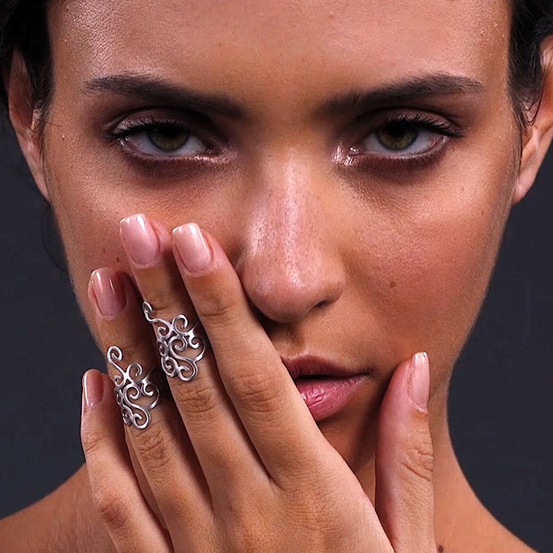Knuckle Ring - Etsy