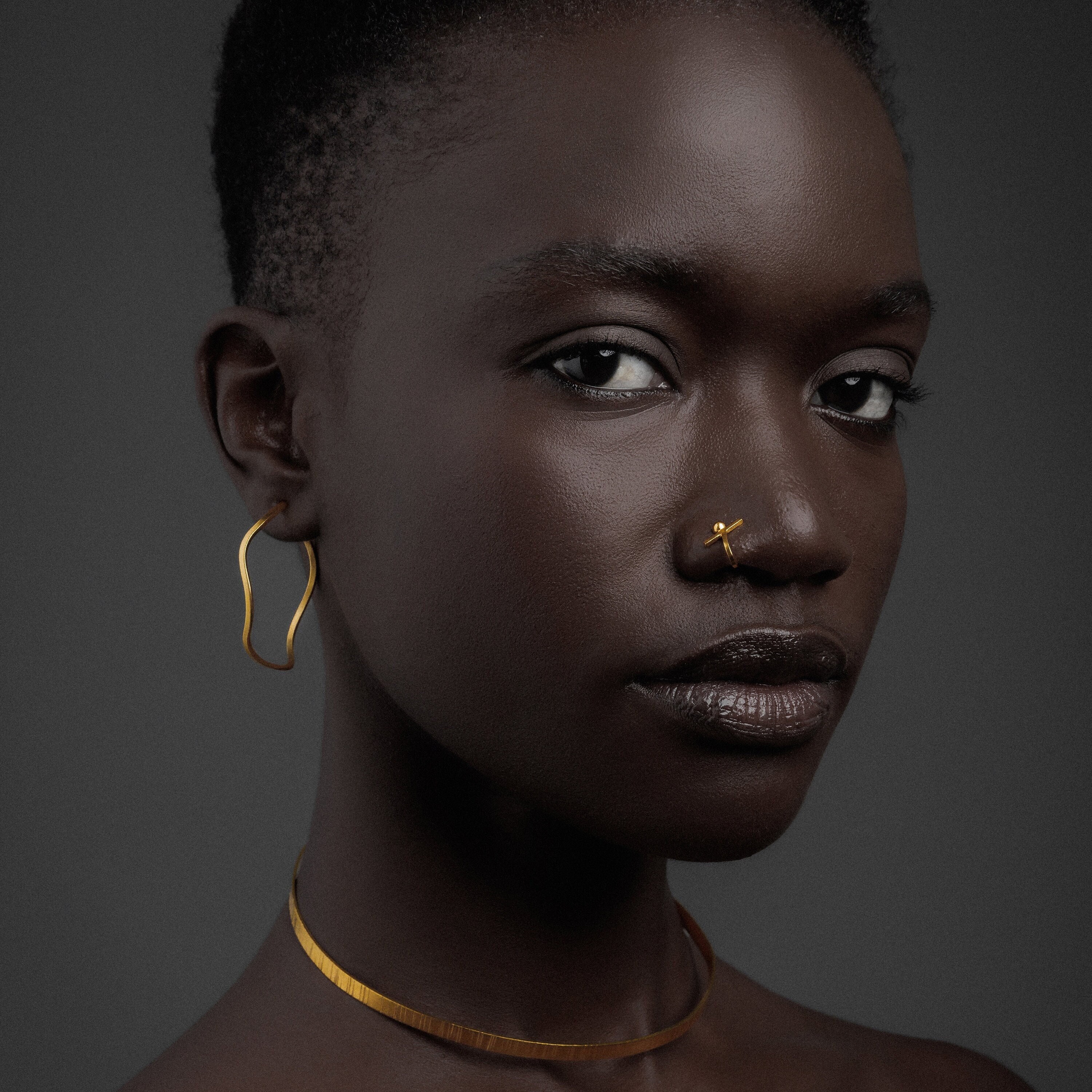 Classy nose piercing stud store