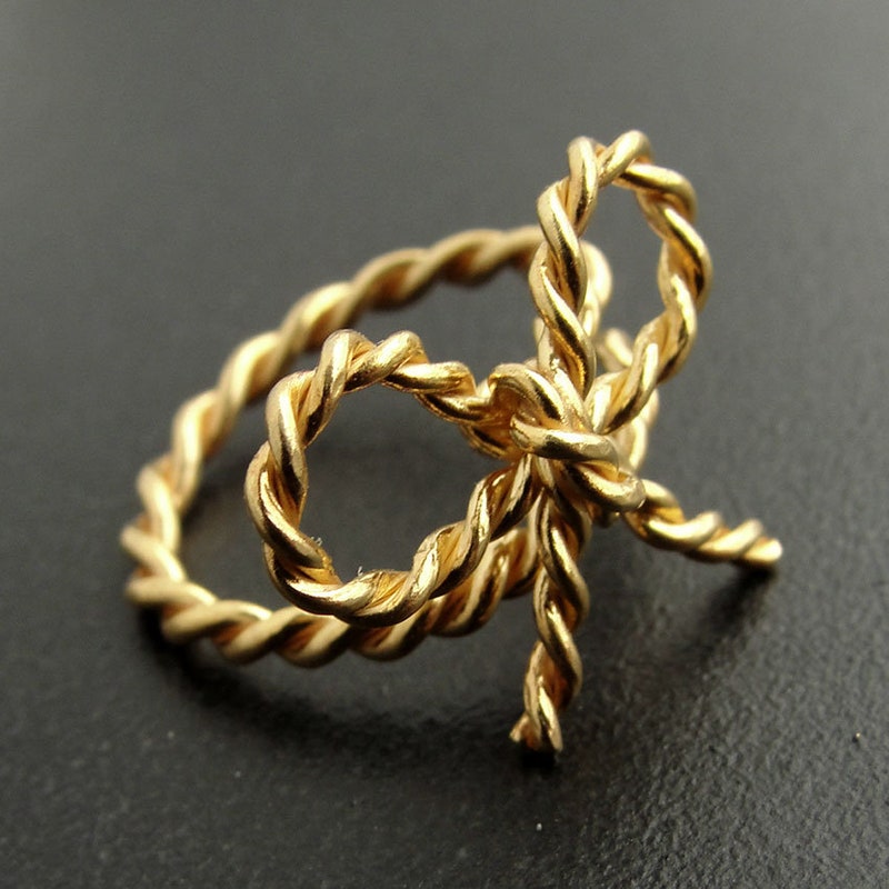 Bow Ring - Etsy