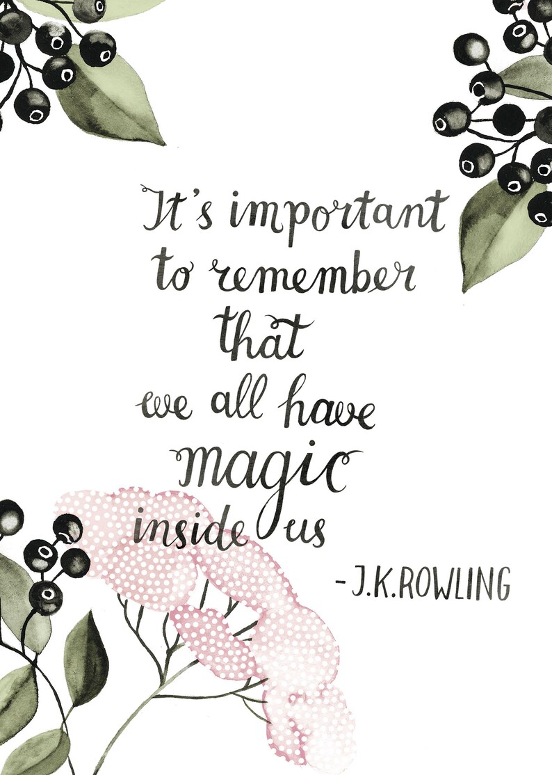 Magic Inspirational Quote - Etsy