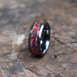 NOSFERATU, Black and Red Opal, Ruby, Black Marble, Mother of Pearl ...
