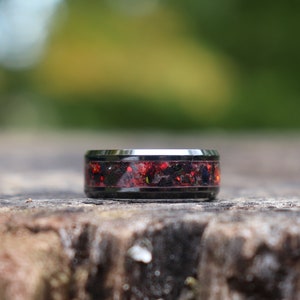 NOSFERATU, Black and Red Opal, Ruby, Black Marble, Mother of Pearl ...