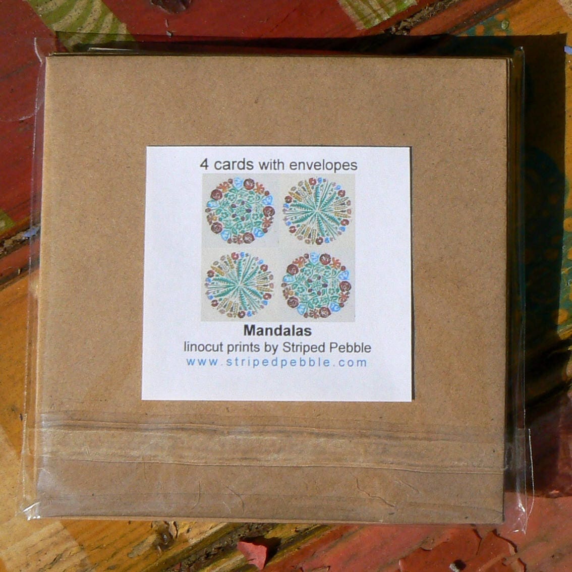 Mandala mini card pack | Etsy