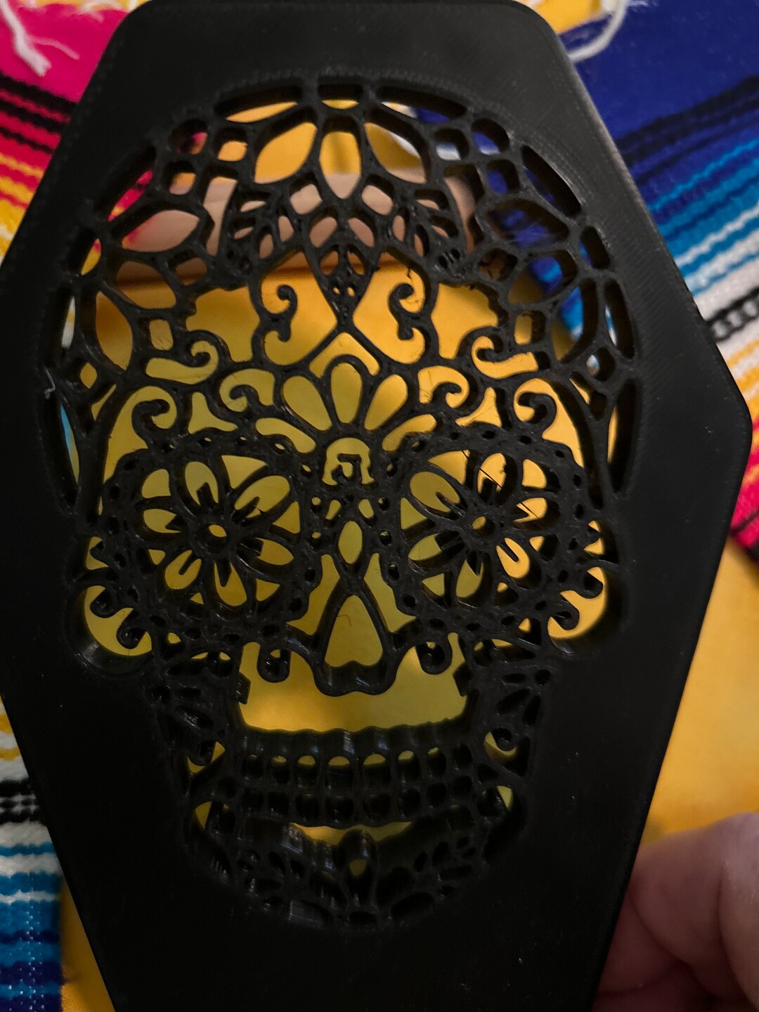 Dia De Los Muertos, Day of the Dead, Halloween, Sugar Skull Tea Light ...