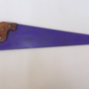 Awesome Hand Painted Carpenters Hand 30 Saw Blade as - Etsy