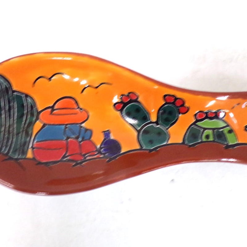 Talavera Spoon Rest - Etsy