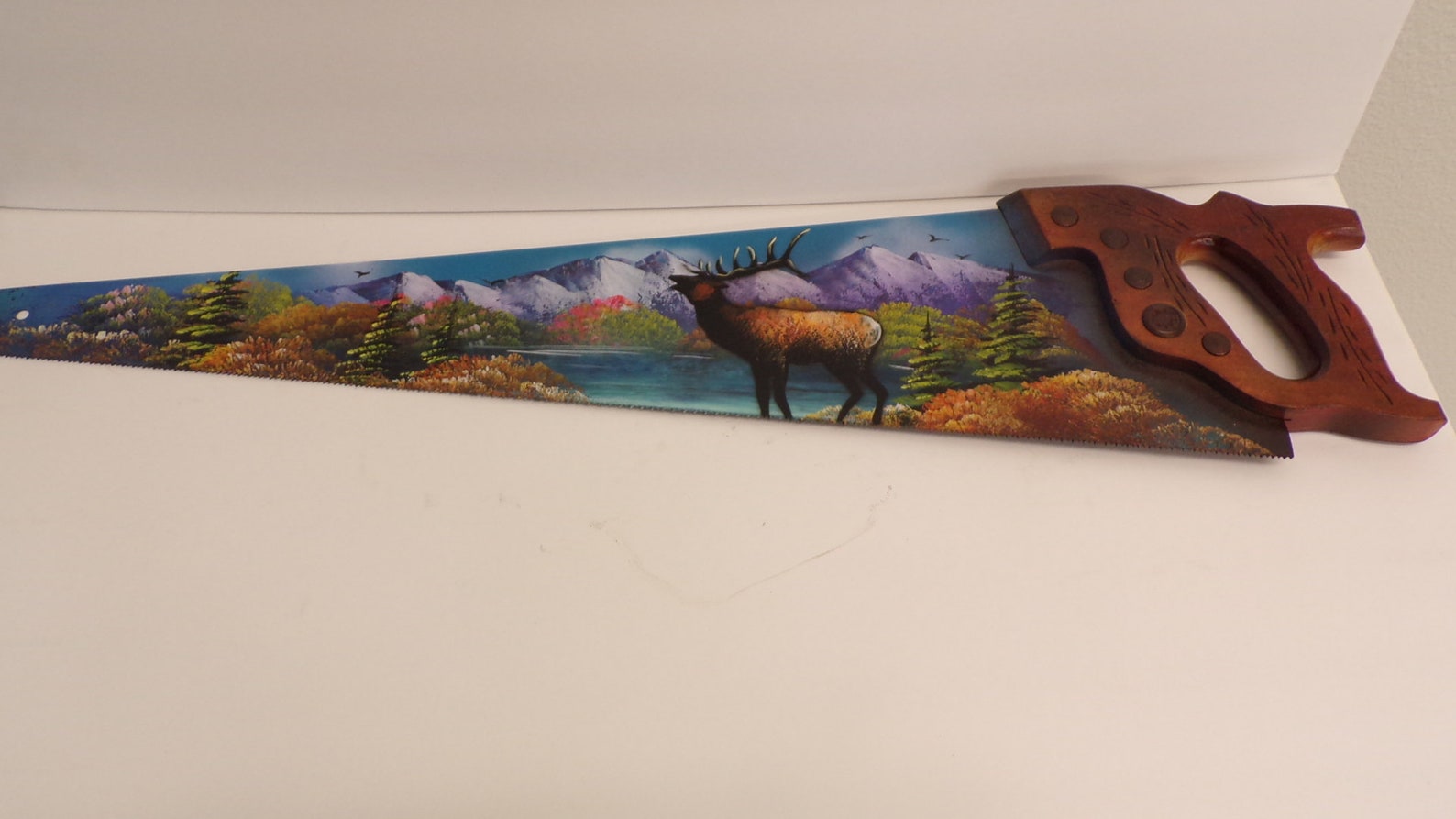 Awesome Hand Painted Carpenters Hand Saw Blade as Pictured - Etsy