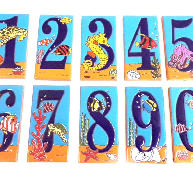 Ocean Themed Tiles - Etsy