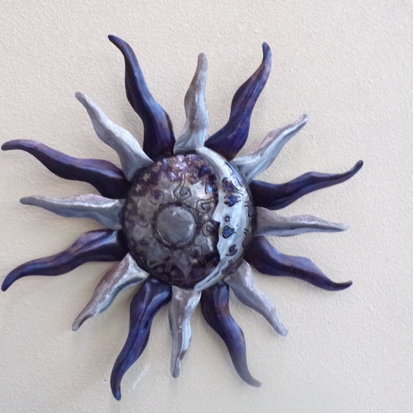 Large Metal Sun - Etsy