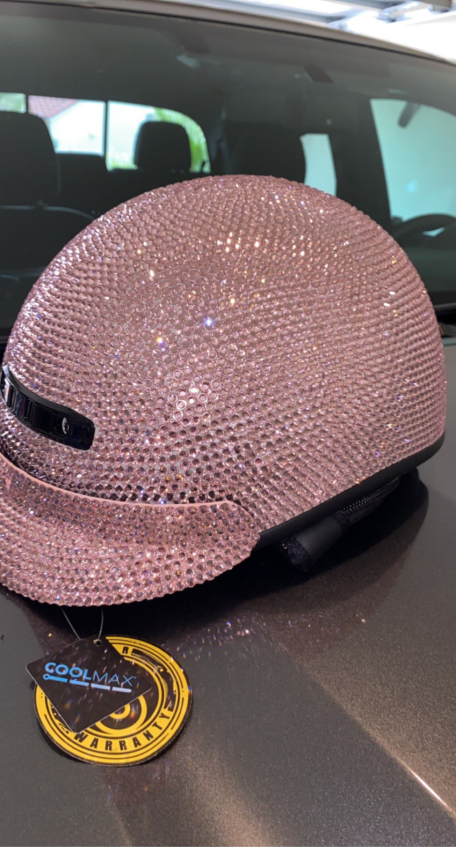 Swarovski Crystal Motorcycle Helmet - Etsy