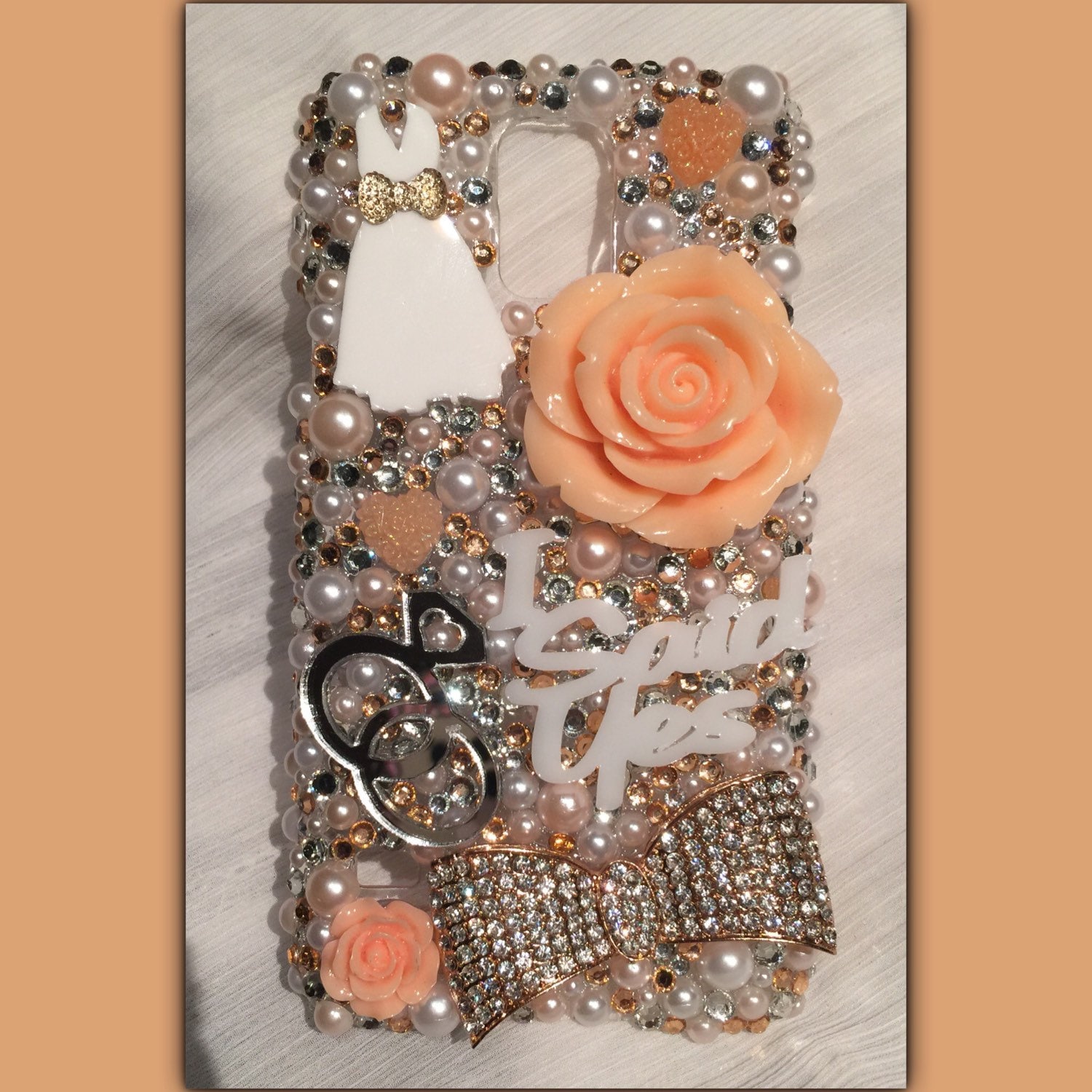 Bridal Bride Custom Bling Phone Case - Etsy