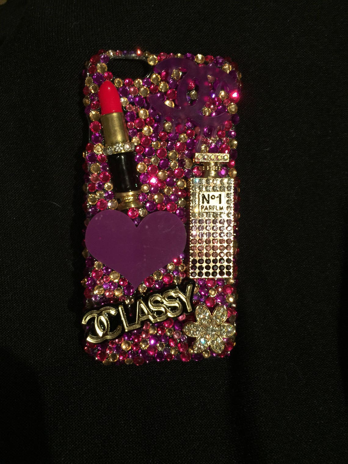 Custom Bling Rhinestone Sparkle Cell Phone case | Etsy