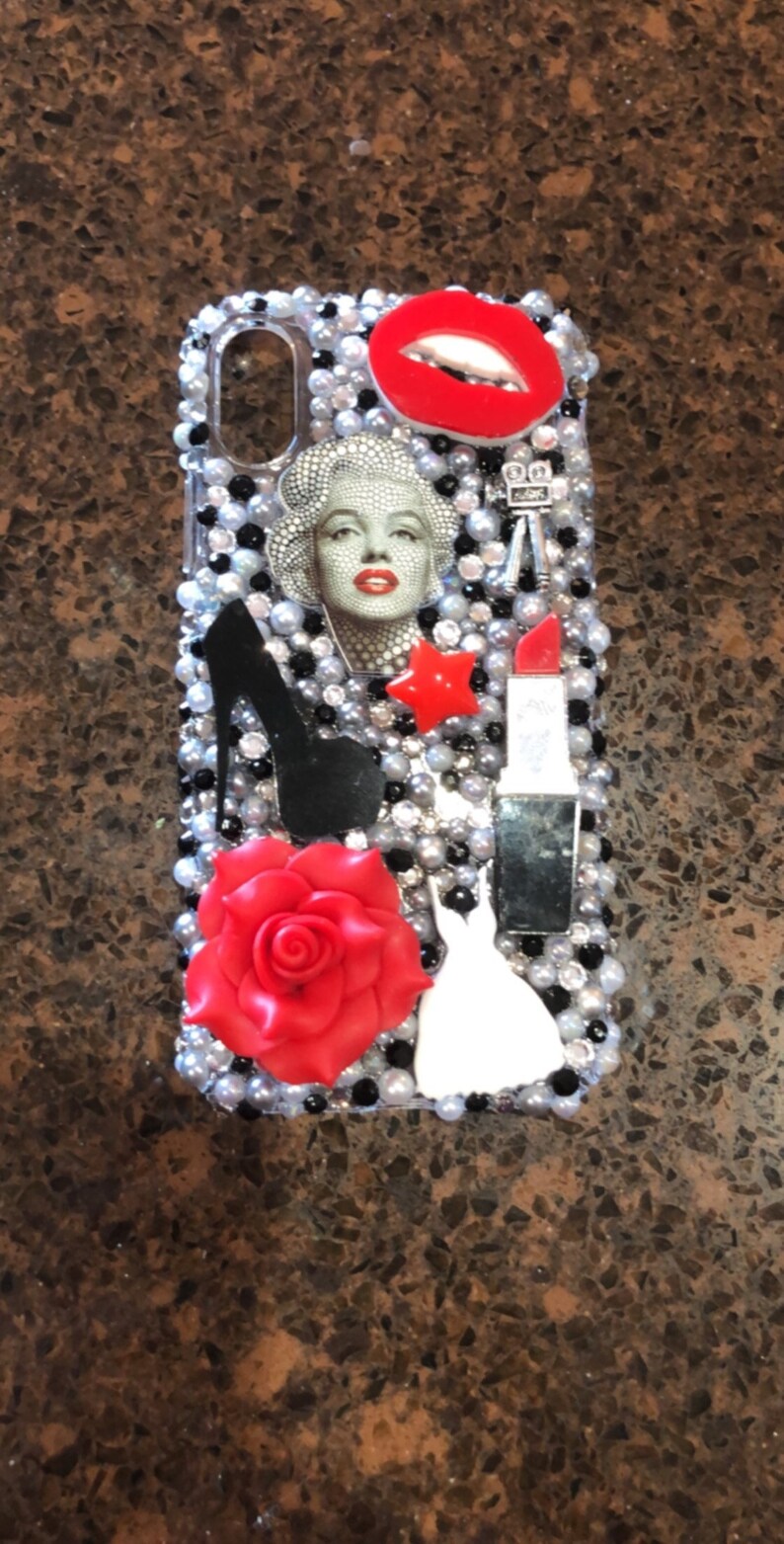 Character Themed Bling Rhinestone Sparkle Cell Phone Case | Etsy