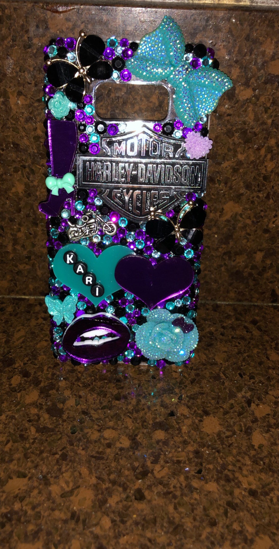 Custom Bling Rhinestone Sparkle Cell Phone case | Etsy