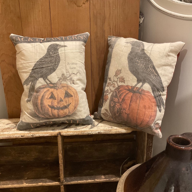 Primitive Pillow - Etsy