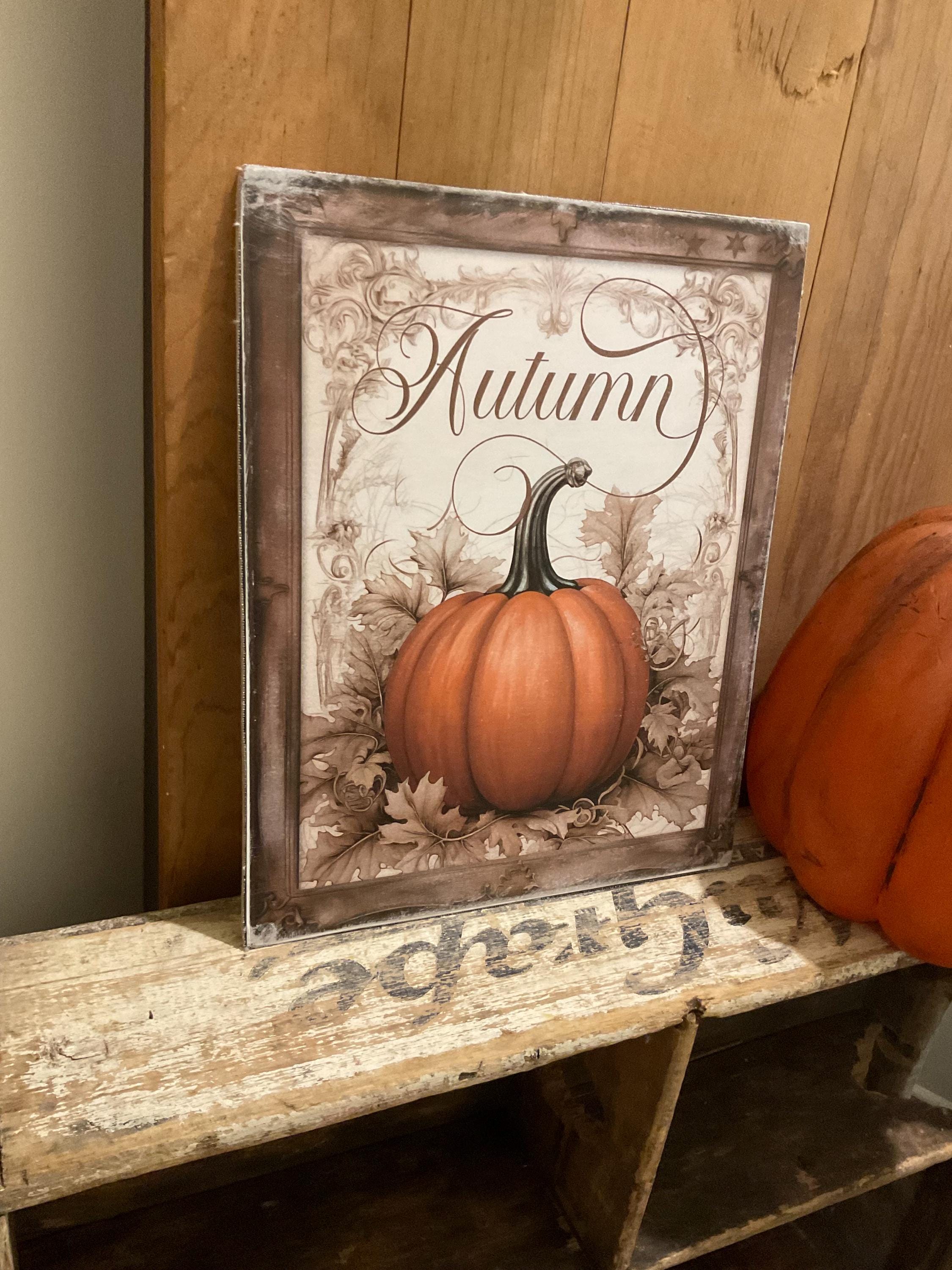 Rustic Fall Board Tuck - Etsy