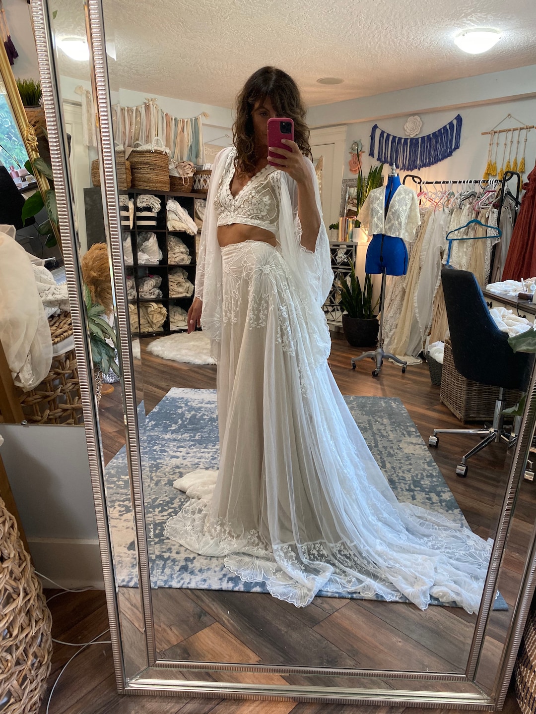Custom- Nurture Two Piece Gown on Sale - Etsy