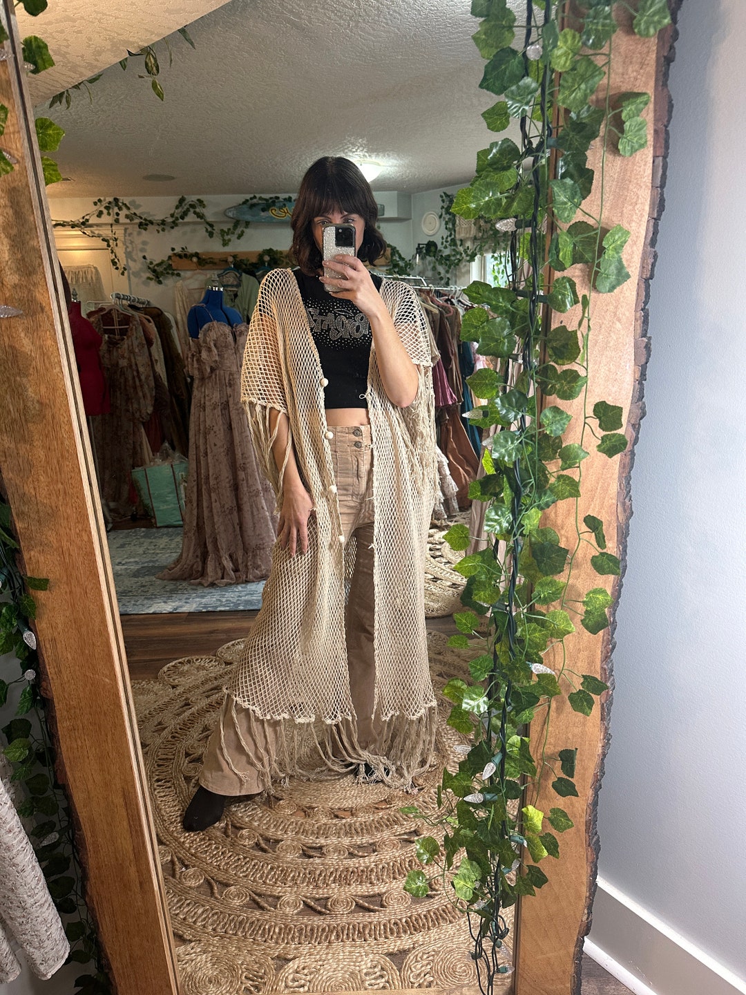 Ready to Ship Love You Net Robe - Etsy