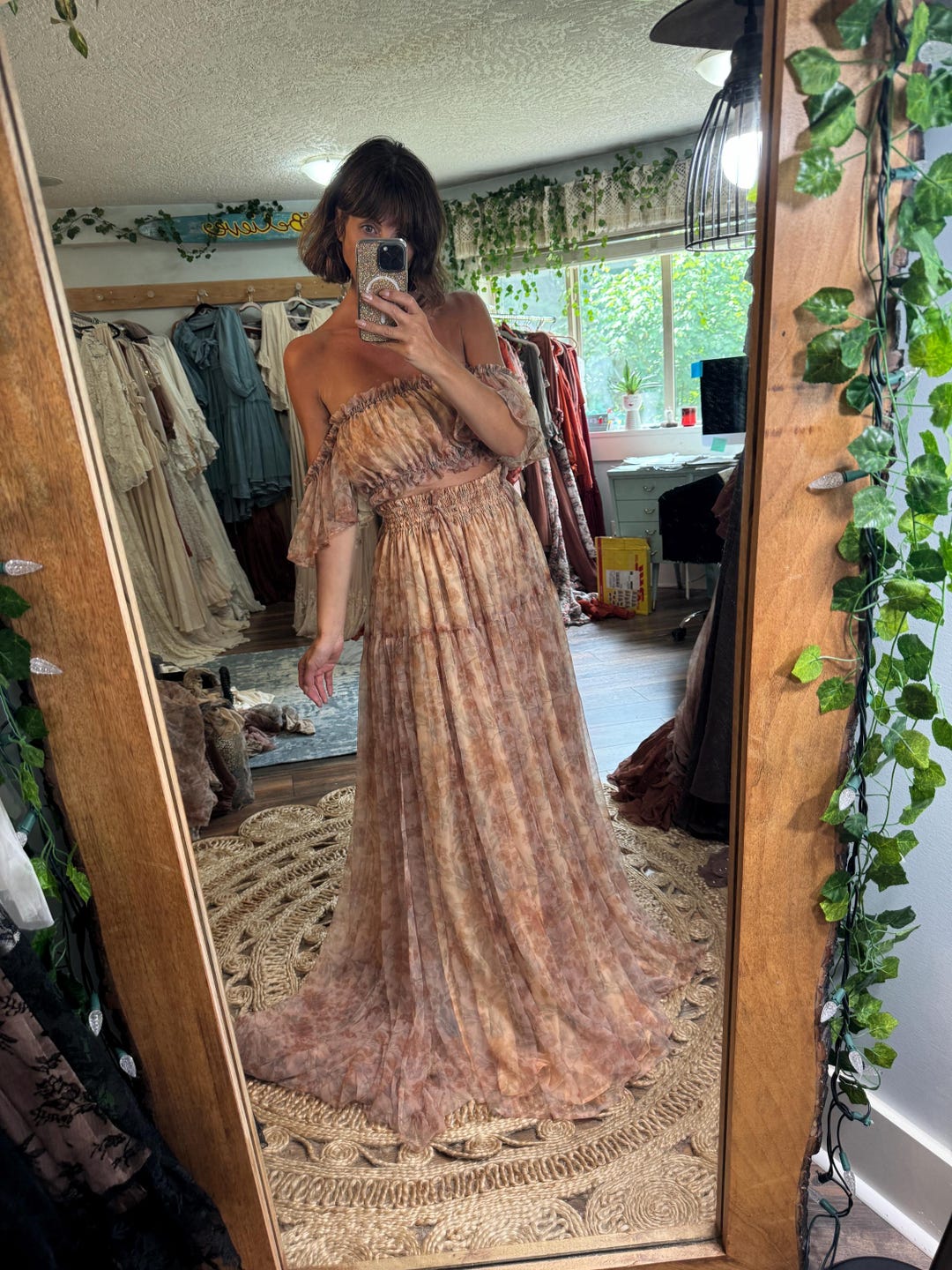 NEW Preorder 6-8 Weeks Mystical Wonders Double Layer Chiffon and Floral ...