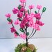 Miniature Beaded Cherry Blossom Tree Beaded Sakura Tree Handmade ...
