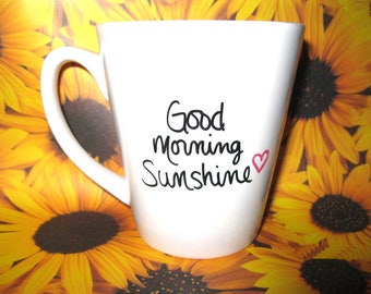 Good Morning Hot Stuff Hand Drawn Design | Etsy