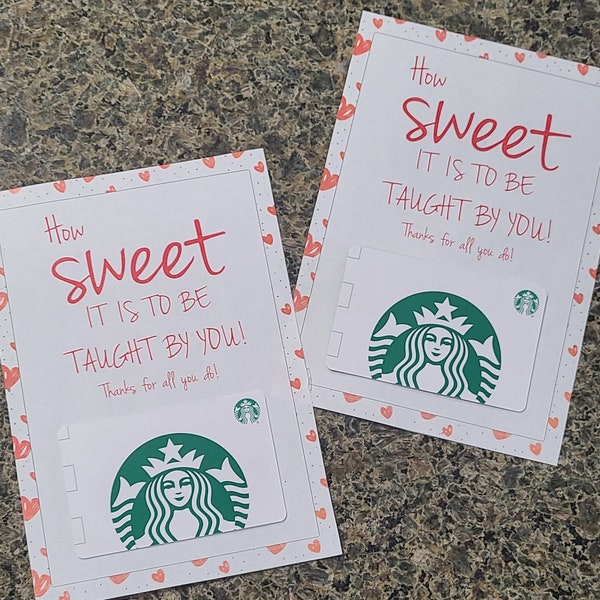 Teacher Valentine Card - Etsy