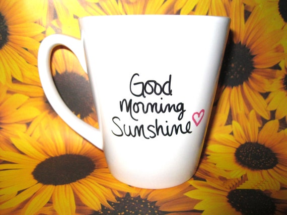 Items similar to VALENTINES DAY Good Morning Sunshine ((Hand Drawn ...